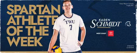 SPARTAN MALE ATHLETE OF THE WEEK I KADEN SCHMIDT - Momentum Volleyball